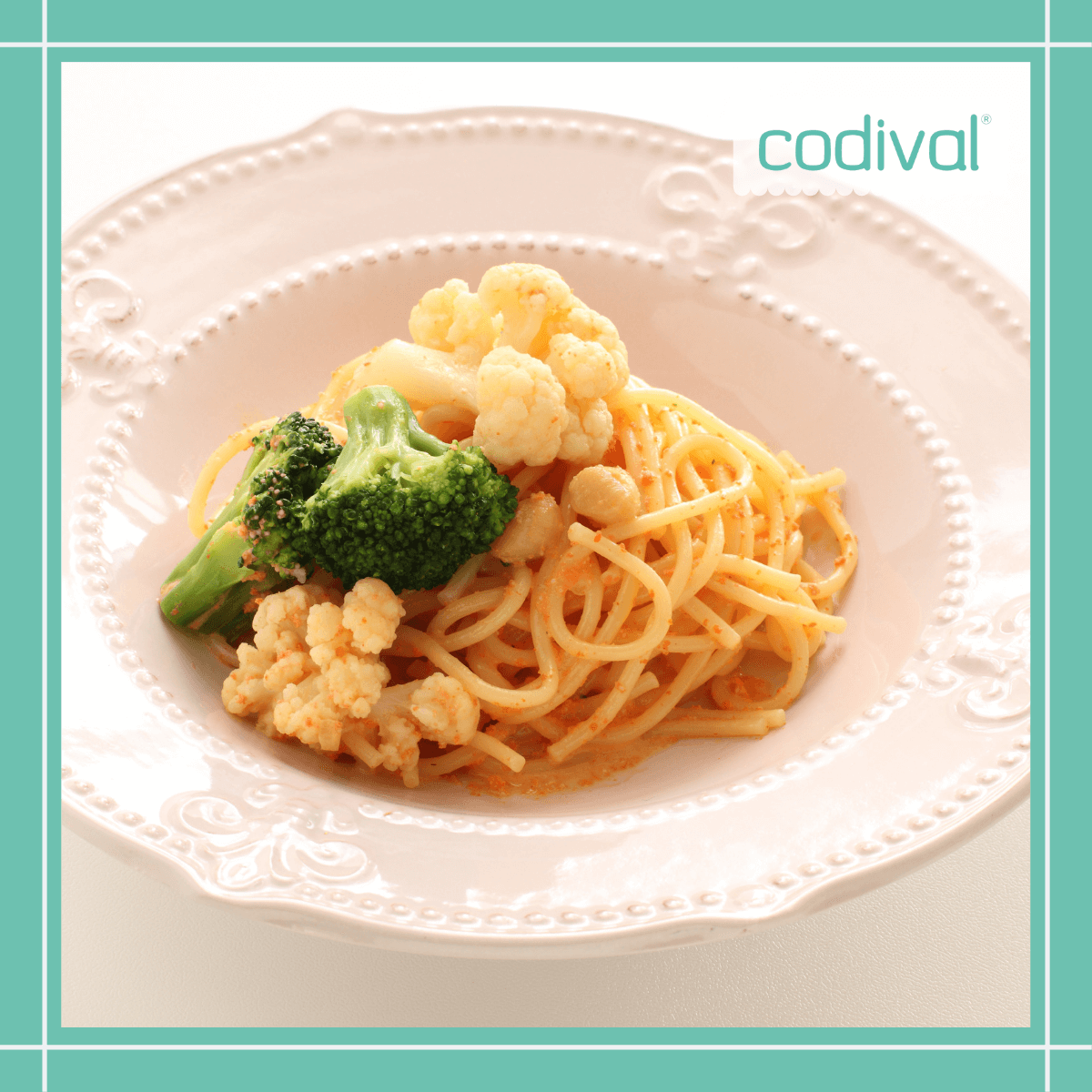 Receta Pasta con salsa de coliflor cremosa 【 Veganos